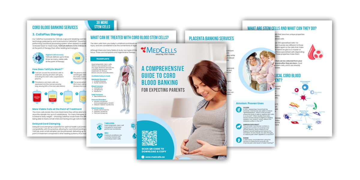 Cord Blood Info Pack | Free Download | Thank You | MedCells Cord Blood ...
